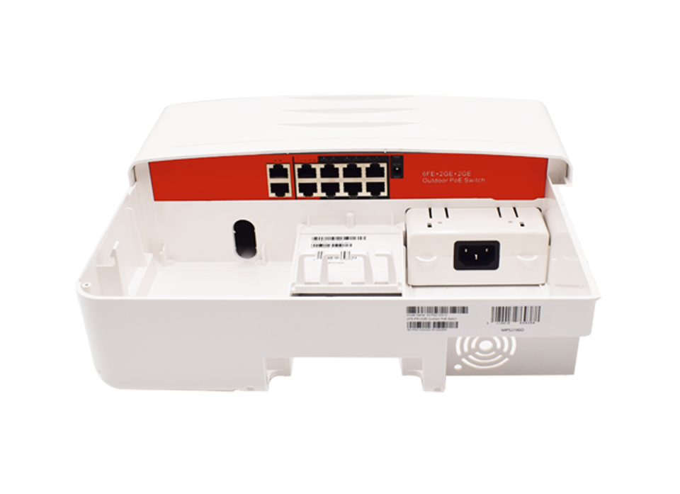 8 Poort IP65 POE Netwerk Switch Gigabit – Meko Security
